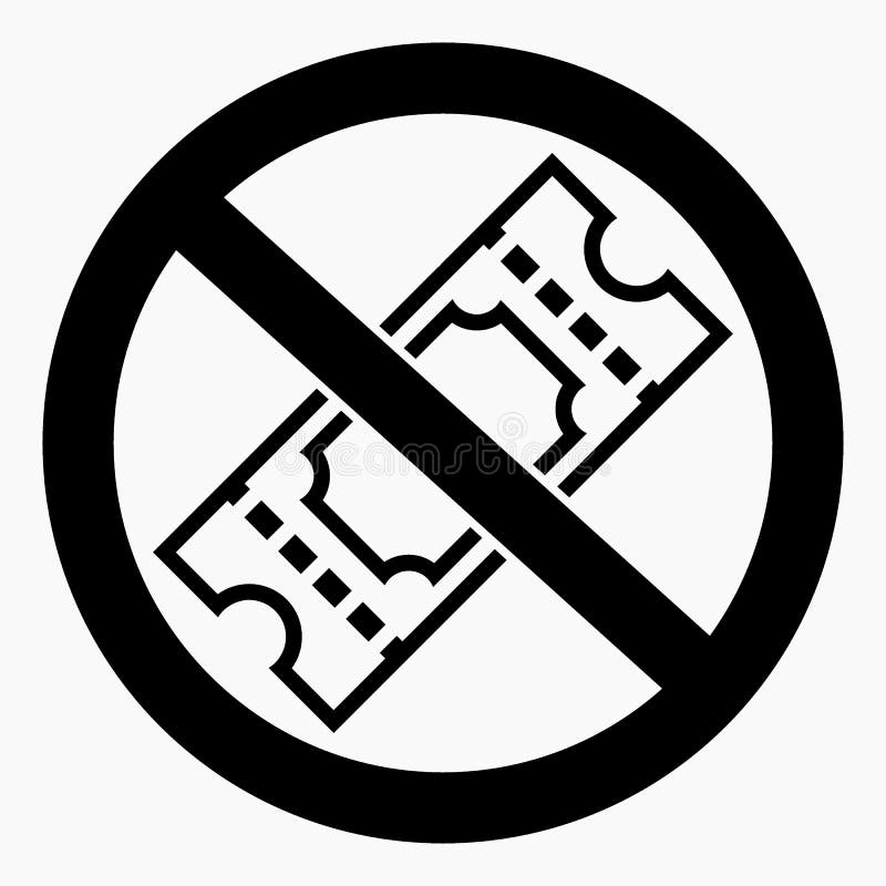 Ticket Ban Stock Illustrations – 589 Ticket Ban Stock Illustrations ...