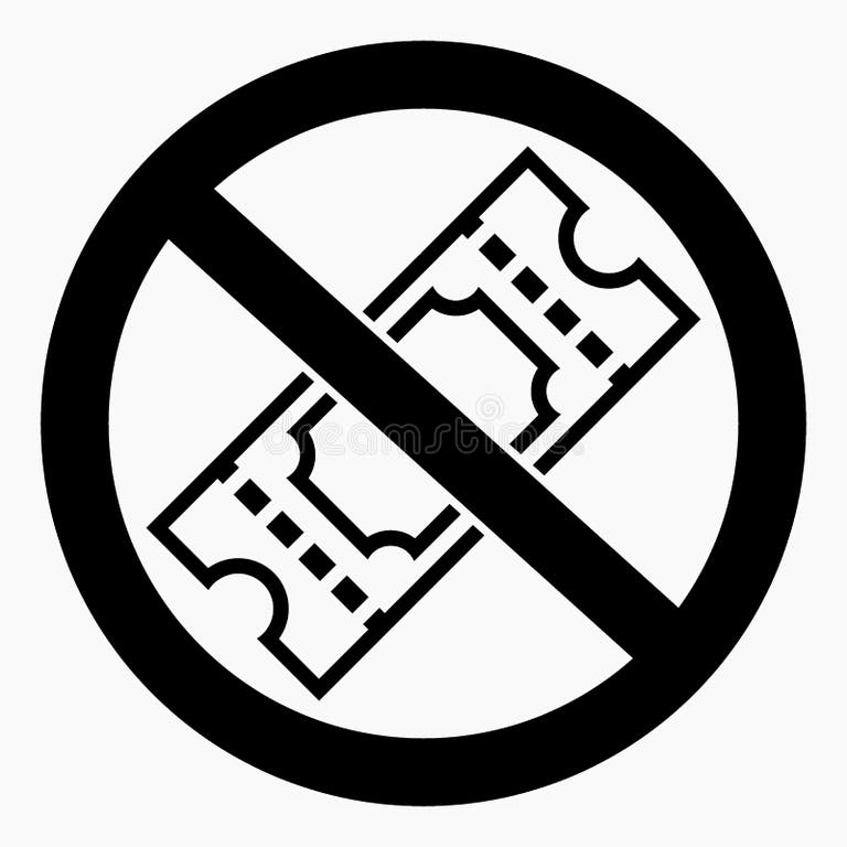 Ticket Ban Stock Illustrations – 589 Ticket Ban Stock Illustrations ...