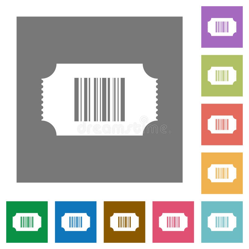 Air Ticket with Barcode, Airline Boarding Pass. Vector Stock Vector ...