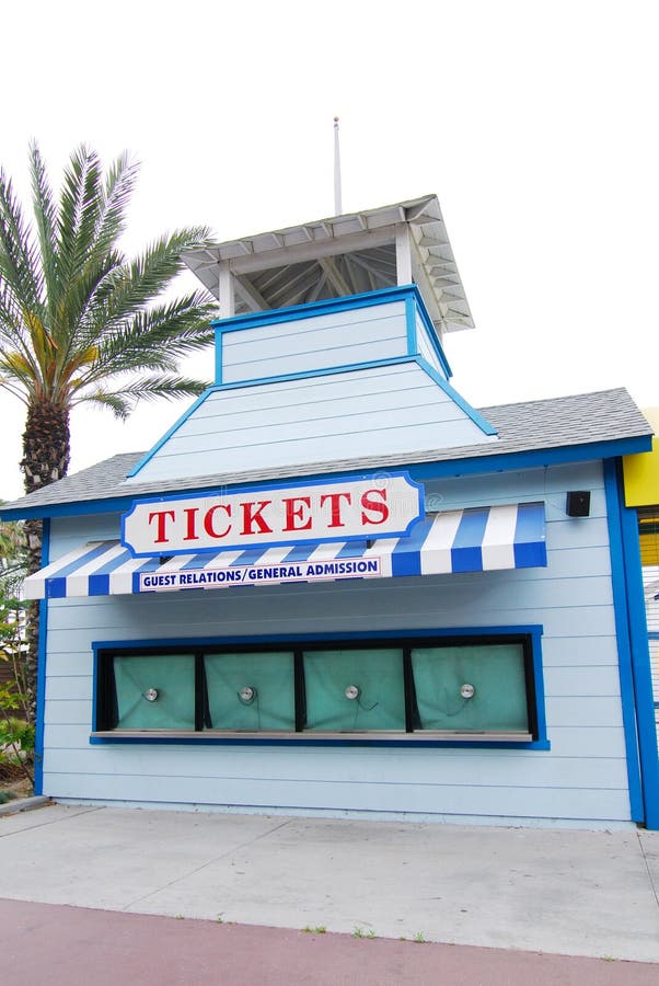 Ticket booth stock photo. Image of paint, vintage, theater - 2120198