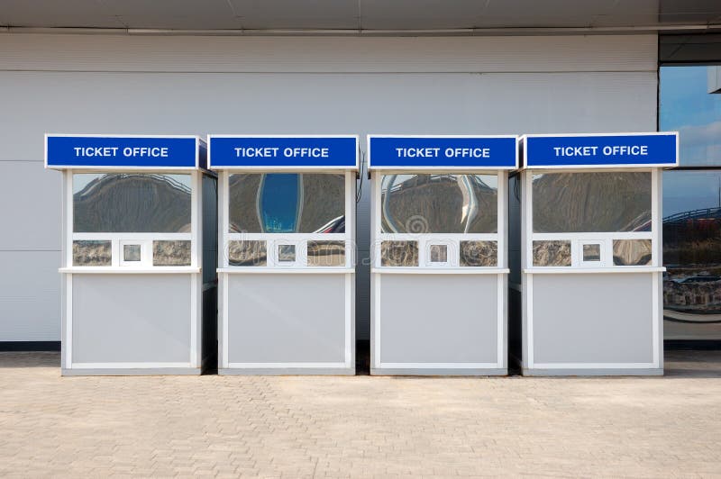 Ticket Booth at a Ski Resort in Park City Utah Stock Image - Image of ...