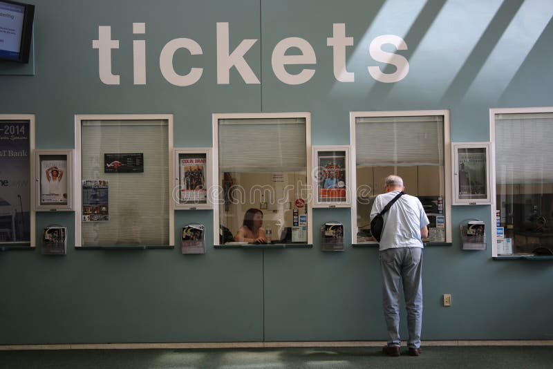 Ticket booth editorial stock photo. Image of lightray - 95934483