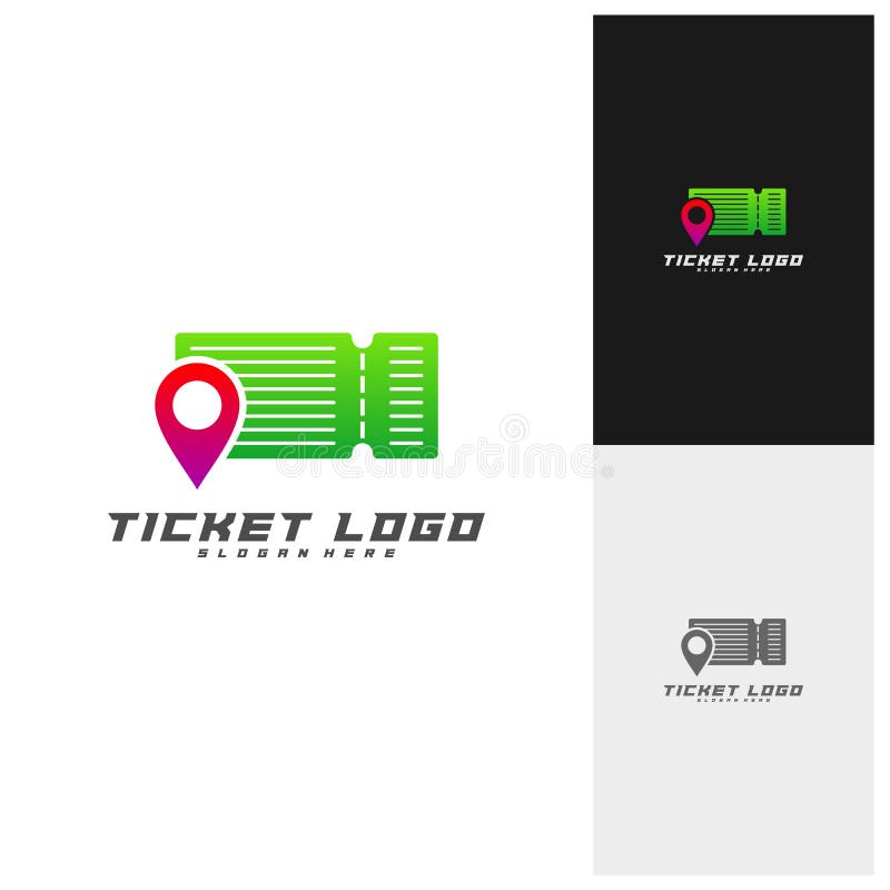 Ticket Center Logo Template Design Vector, Creative Design, Icon Symbol ...