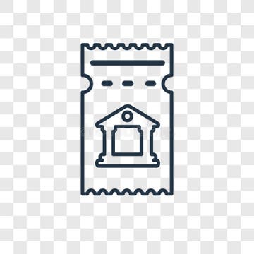 Ticket Outline Transparent Stock Illustrations – 1,301 Ticket Outline ...