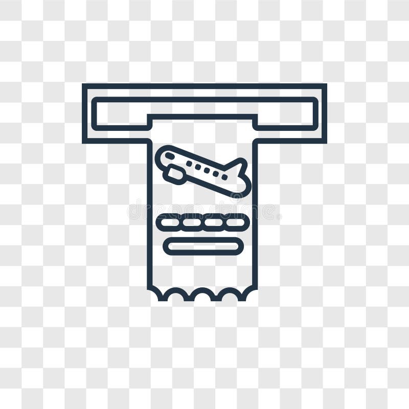 Ticket Outline Transparent Stock Illustrations – 1,377 Ticket Outline ...