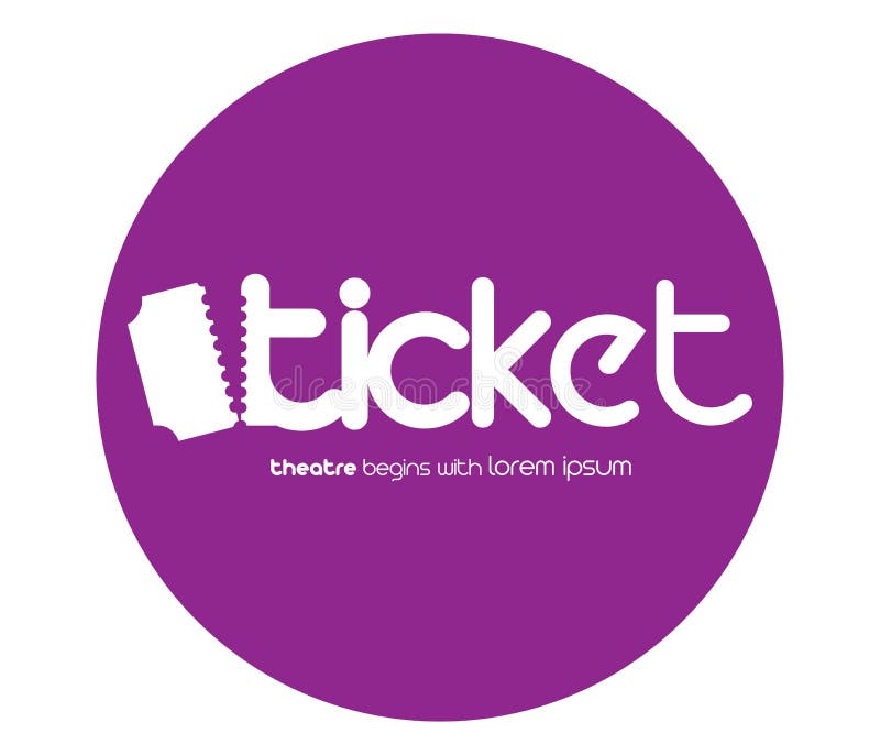 Ticket Design Concept stock illustration. Illustration of festival ...
