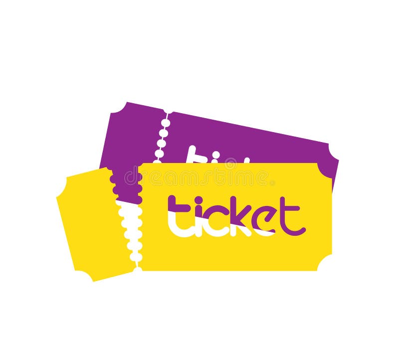 Ticket Design Concept stock illustration. Illustration of festival ...