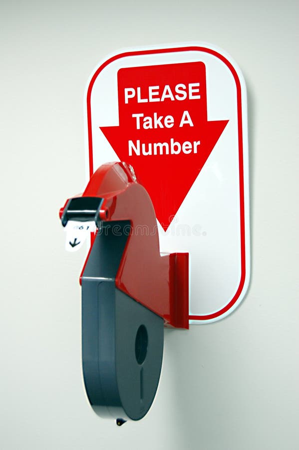 Numbered Ticket Dispenser Stock Photos - Free & Royalty-Free Stock ...