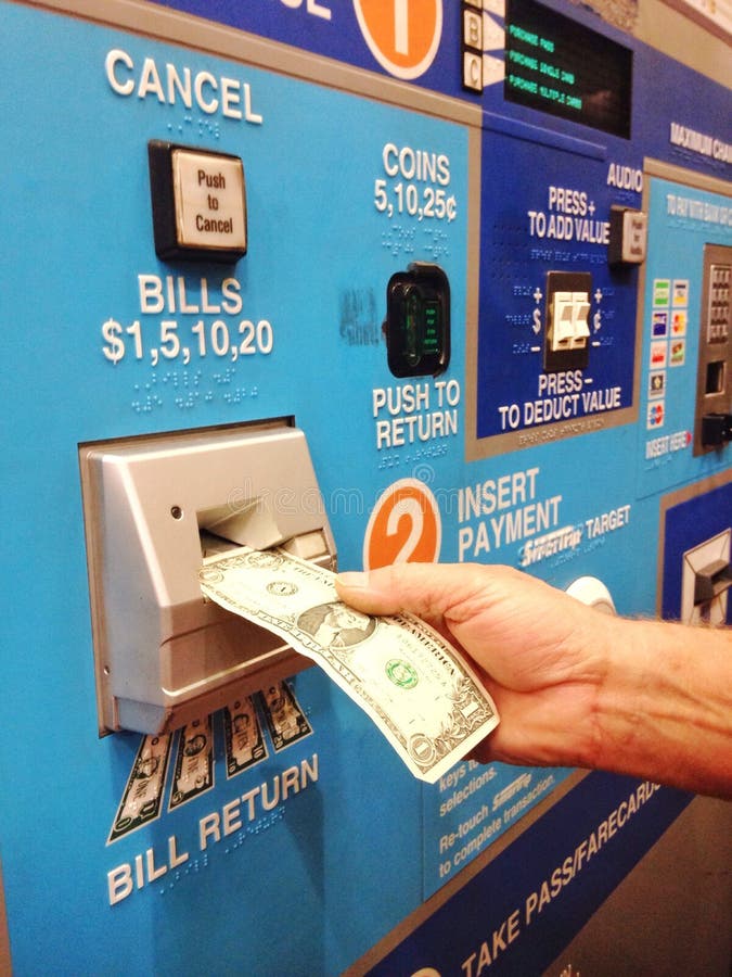 Ticket dispenser machine editorial stock image. Image of signs - 71594799