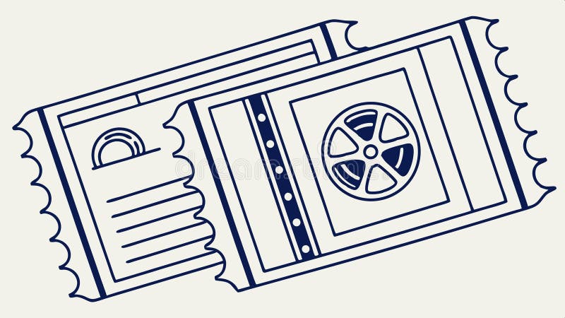 Ticket with Geometric Pattern for Entry Access Pass Graphic Vector ...