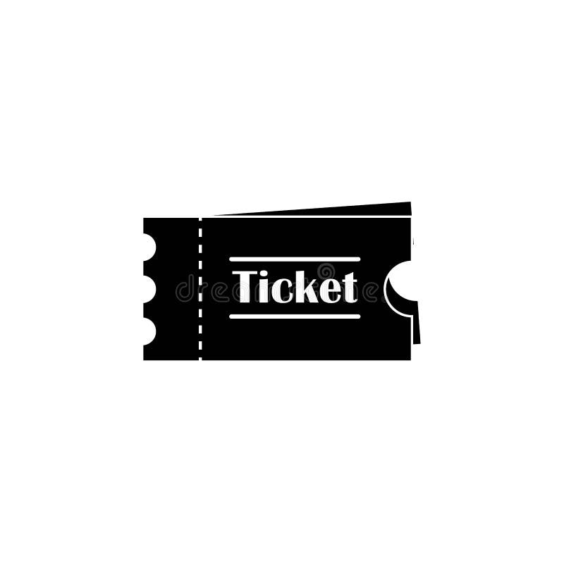 Ticket Icon Logo Vector Design Template Stock Illustration ...