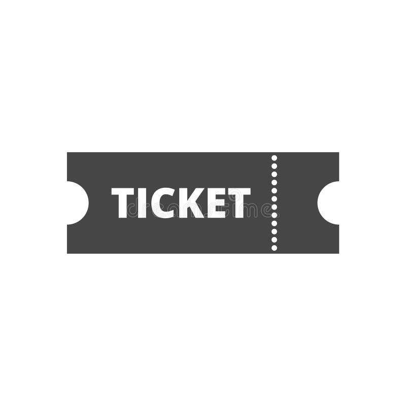 The Ticket Icon, Ticket Symbol Stock Vector - Illustration of ...