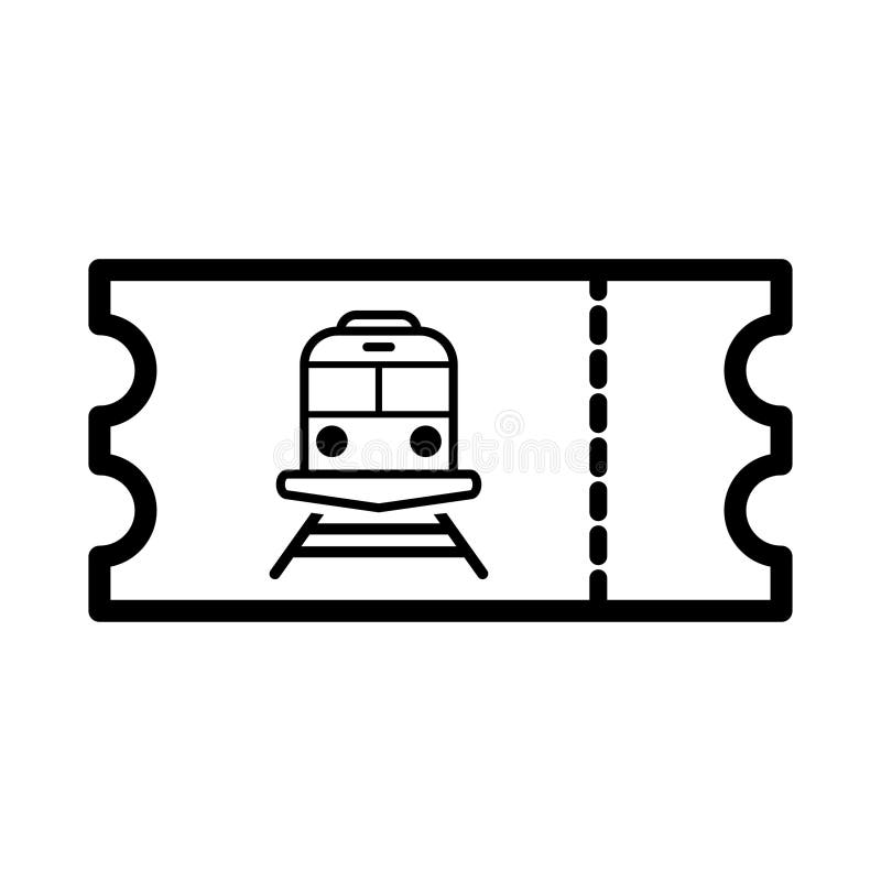 Ticket Icon Vector Design Template Basic RGB Stock Illustration ...