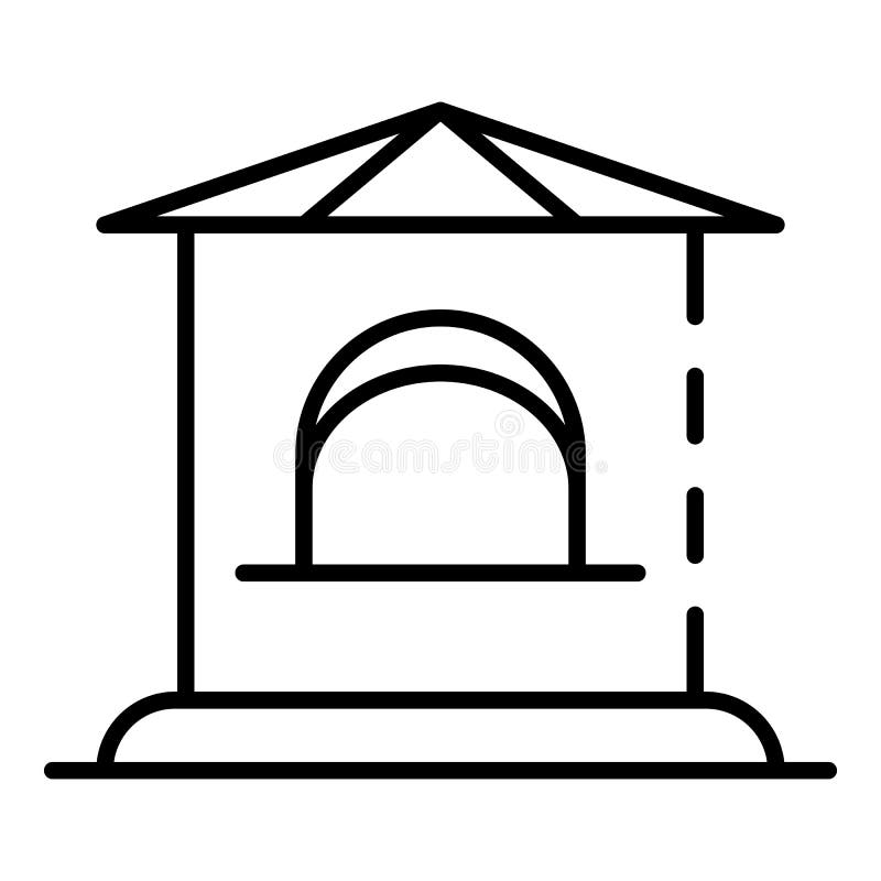 Kiosk Outline Stock Illustrations – 1,801 Kiosk Outline Stock ...