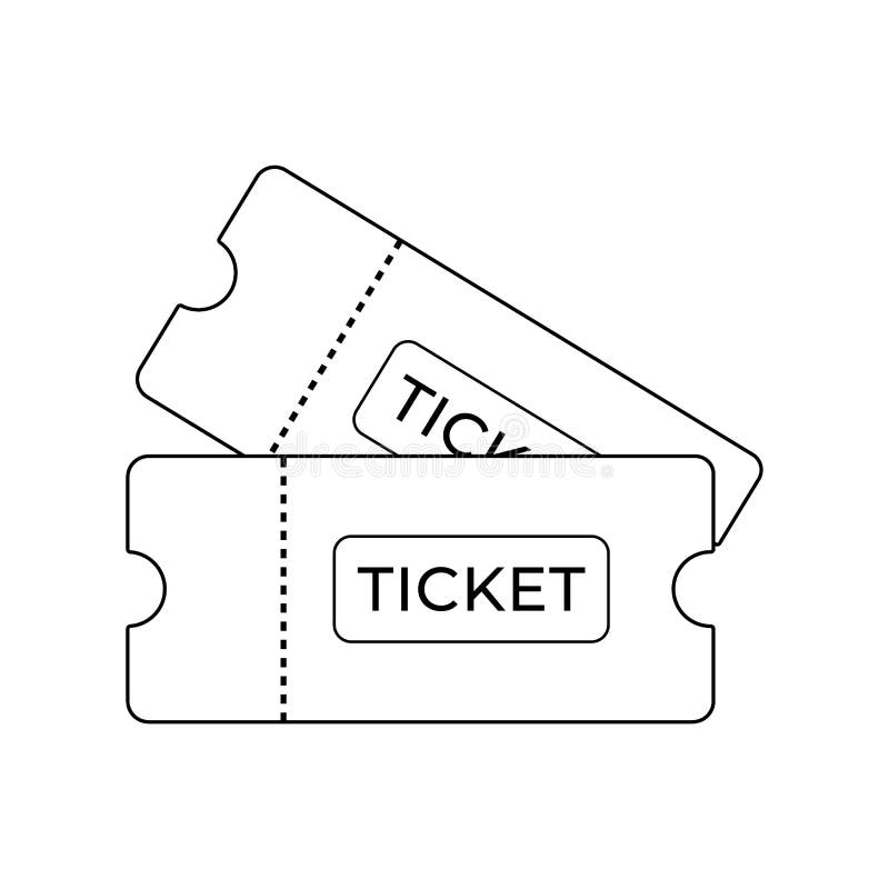Train Ticket Line Art Stock Illustrations – 2,523 Train Ticket Line Art ...