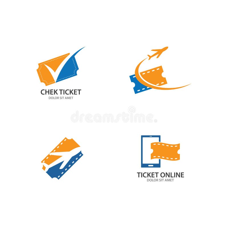 Ticket logo icon vector stock vector. Illustration of seat - 168594463