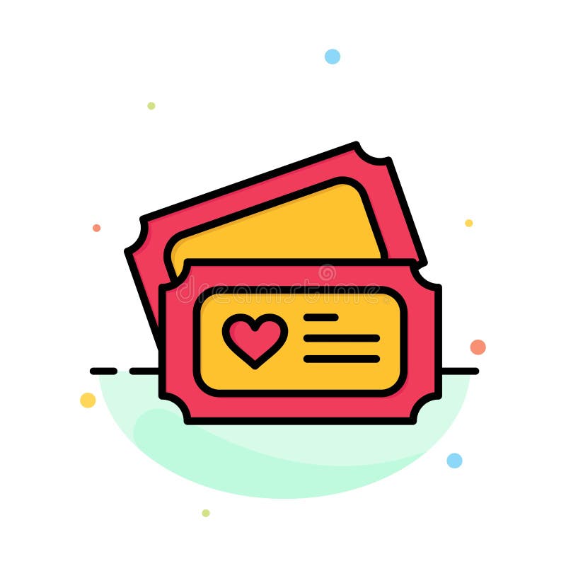Blank Ticket Love Stock Illustrations – 535 Blank Ticket Love Stock ...