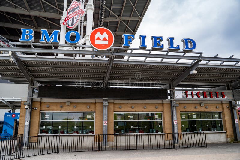 The Ticket Office at BMO Field Stadium. Editorial Photo - Image of ...
