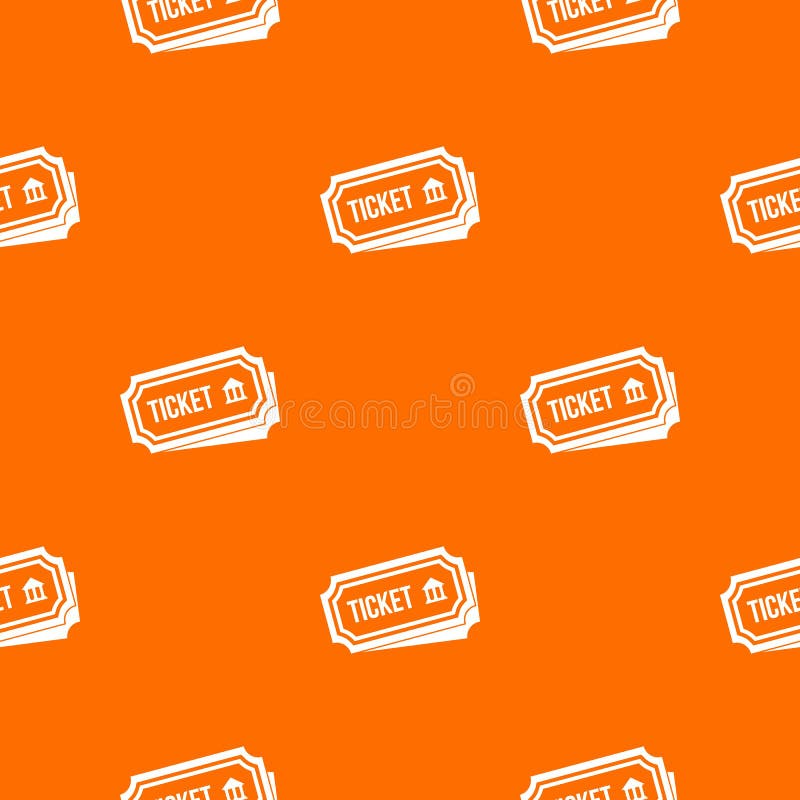 Ticket pattern seamless stock vector. Illustration of price - 103587547