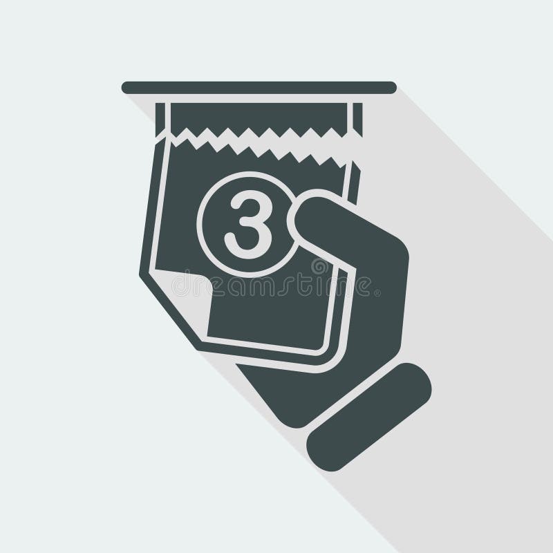 Ticket queue icon stock vector. Illustration of queue - 117818401