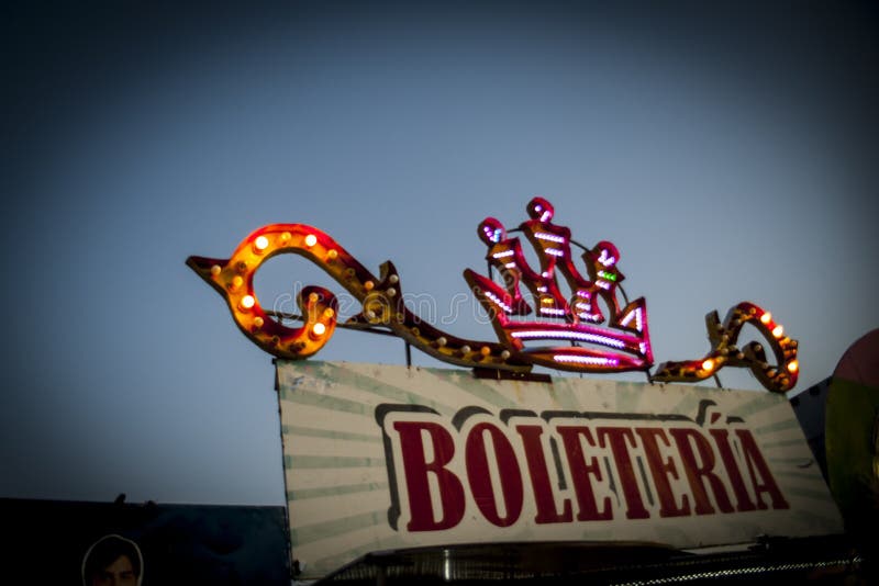 Ticket sales editorial image. Image of spend, neon, saturation - 99560270