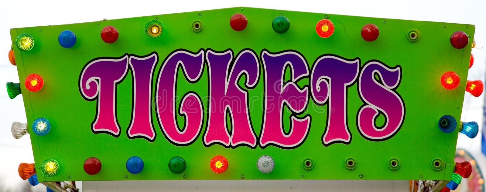 Tickets Sign stock photo. Image of sign, amusement, admit - 5730974