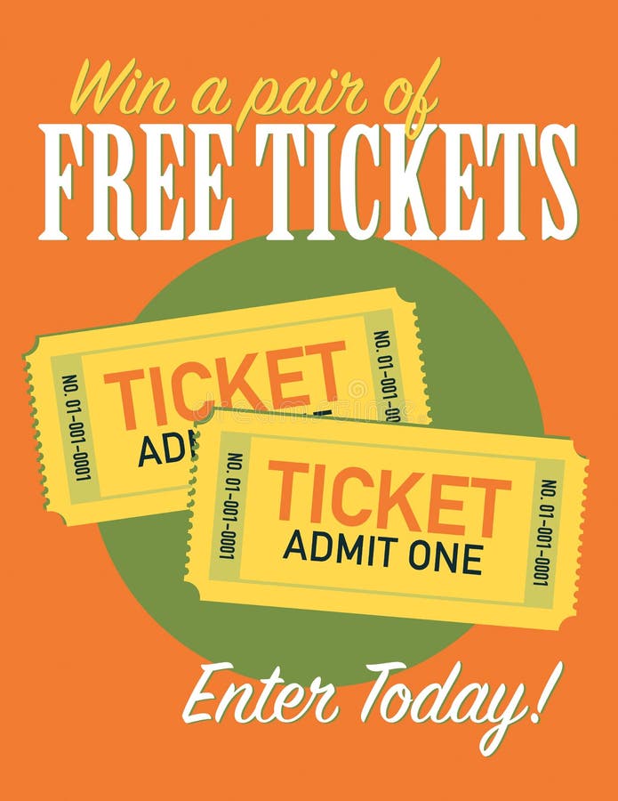 Ticket sign stock vector. Illustration of vector, drawing - 52117557