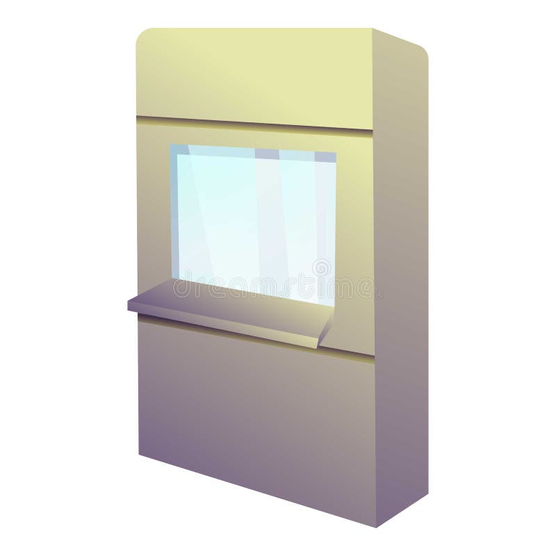 Ticket Stand Icon, Cartoon Style Stock Vector - Illustration of circus ...