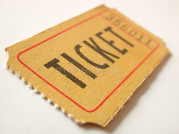 Ticket stub stock image. Image of buck, blue, entertainment - 488845
