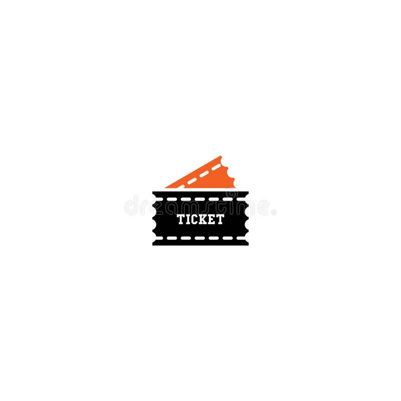 Ticket Stubs Icon. Vector Illustration Decorative Design Stock Vector ...