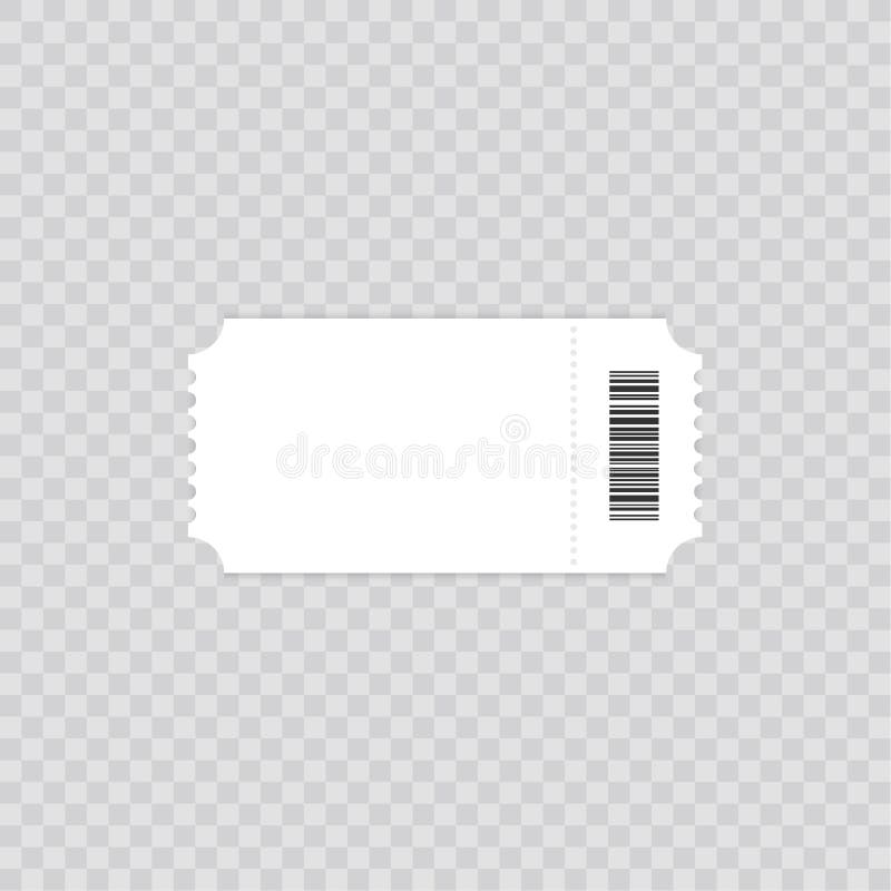 Ticket Template. Ticket Element Guideline for Design. Clean Realistic ...