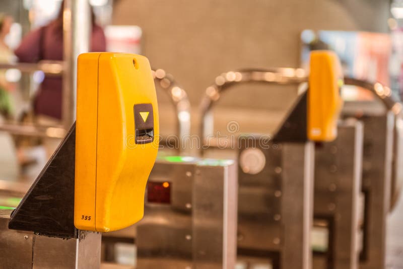 Ticket validation machines stock image. Image of number - 1668293
