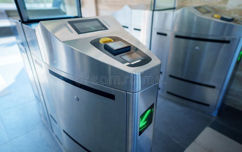 Ticket validator gates editorial photo. Image of validation - 273161876