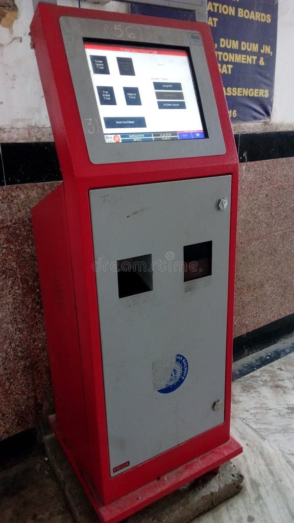 Tickets Machine editorial image. Image of vending, ticket - 121020820