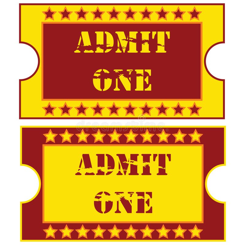 Tickets stock vector. Illustration of entertainment, vintage - 10019367
