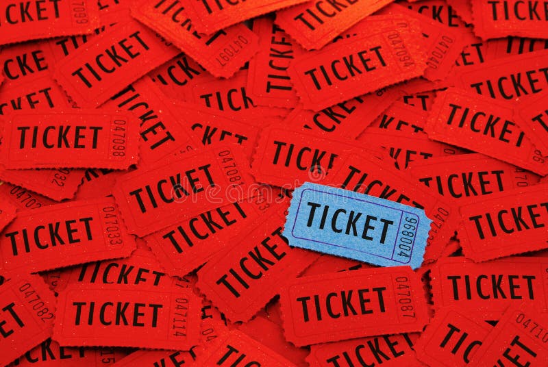 Pile of Tickets stock image. Image of concert, circus - 13039959