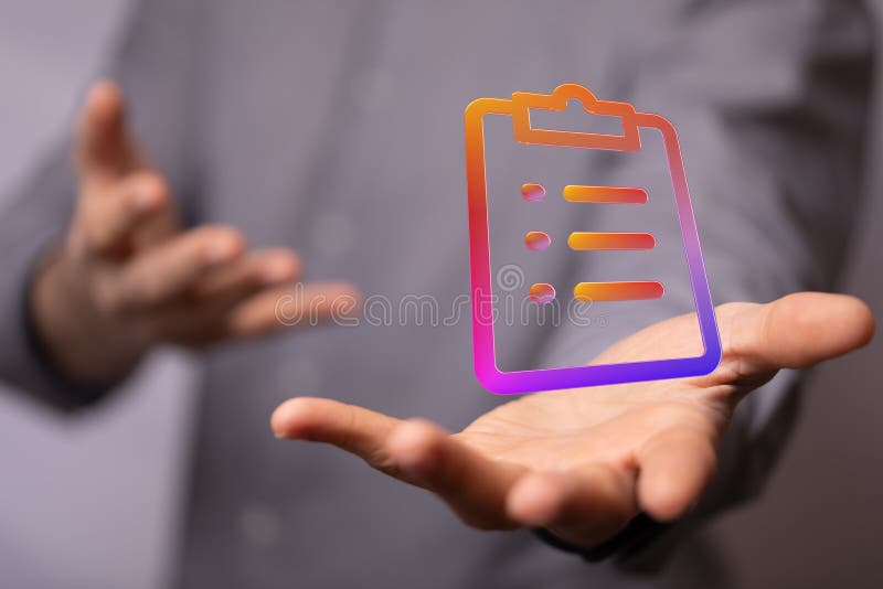 A Ticking Check Box. Check Boxes Cloud Stock Photo - Image of checklist ...