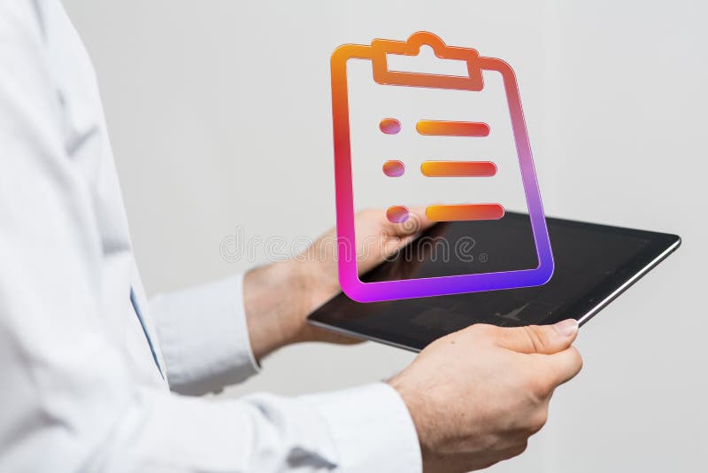 A Ticking Check Box. Check Boxes Cloud Stock Photo - Image of white ...