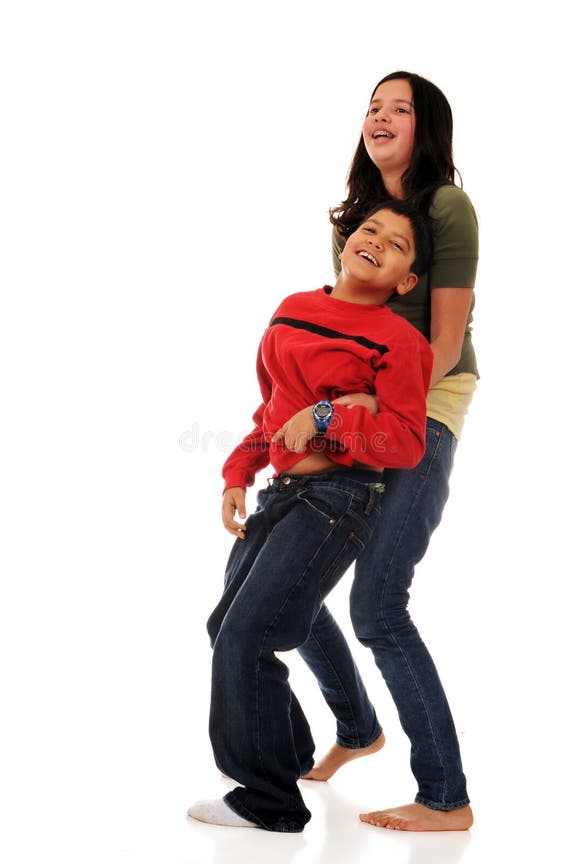 Tickle Time stock photo. Image of play, laugh, brother - 5045050