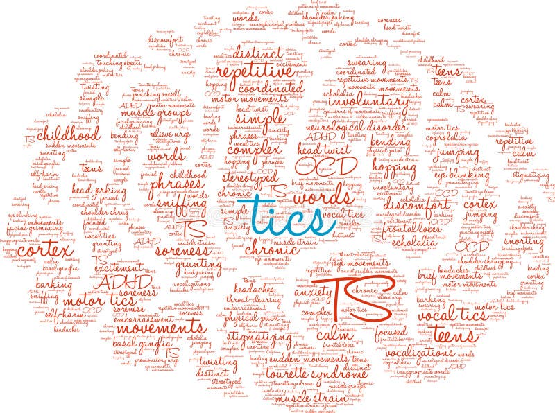 Tics Word Cloud stock vector. Illustration of groups - 158976770