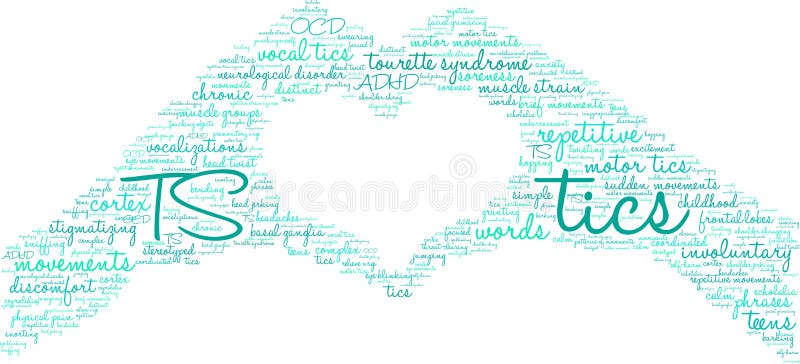Tics Word Cloud stock vector. Illustration of coordinated - 158976904