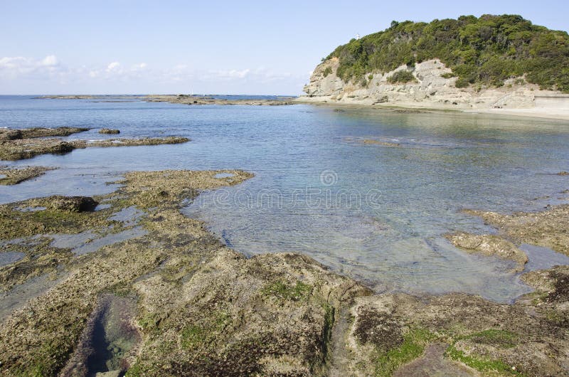 Tidal flat rocks stock image. Image of water, rocky, tourism - 29149833