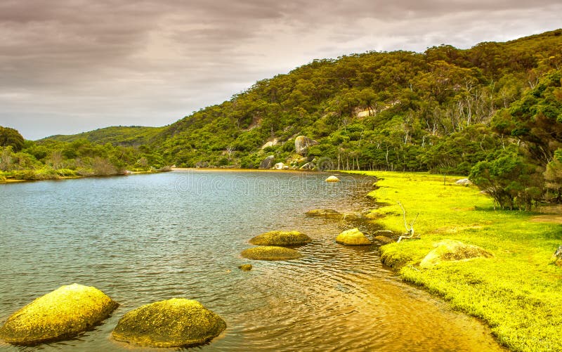 Tidal River, Wilsons Promontory National Park Stock Image - Image of ...