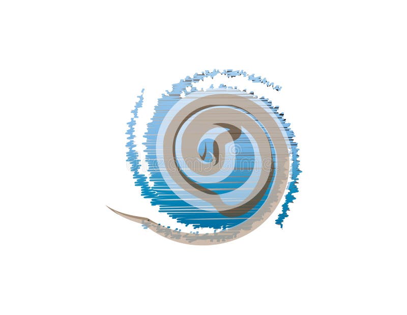 Tidal Wave stock illustration. Illustration of wave, icon - 13848598