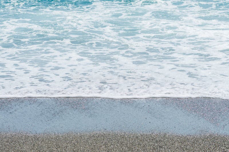 Tide Coming in stock image. Image of sand, tide, splash - 53207809