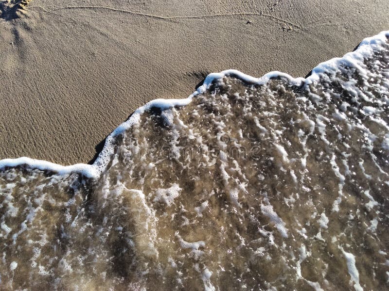 Tide stock photo. Image of beach, movement, tide, sand - 123080610