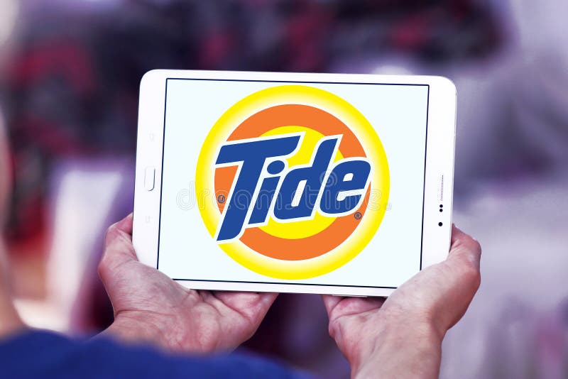 Tide Laundry Detergent Logo Editorial Stock Photo - Image of popular ...