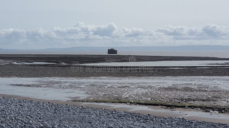 Tide Out South Wales stock photo. Image of tide, cymru - 81610524