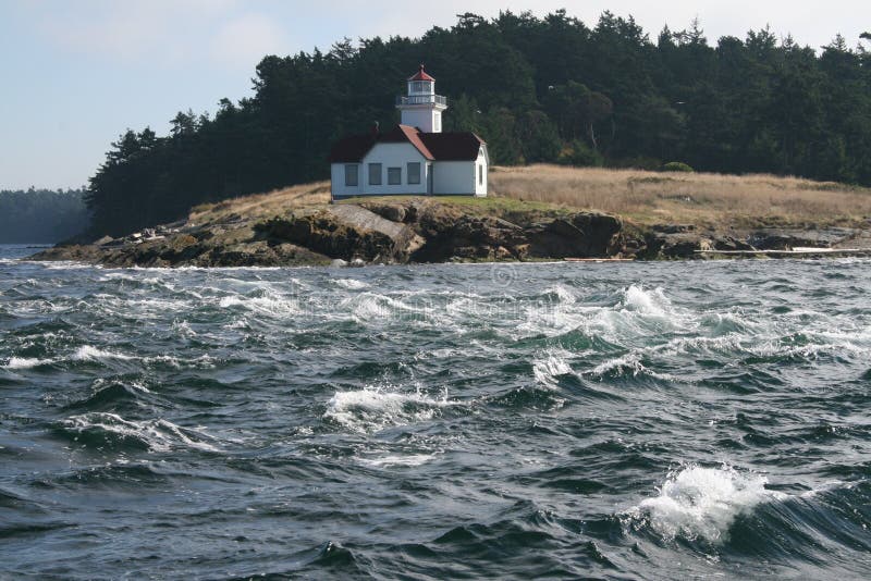 Tide Rips at Patos Lighthouse Stock Image - Image of lighthouse, cruise ...