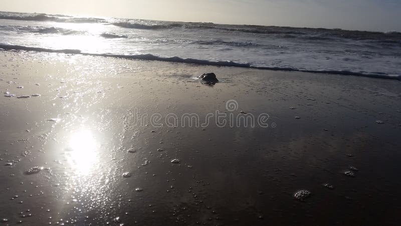Tide turning stock photo. Image of turning, scene, beach - 48492958
